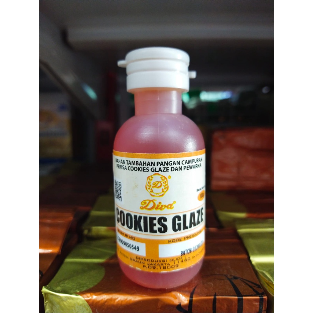 Jual DIVA COOKIES GLAZE / PERISA COOKIES GLAZE DAN PEWARNA 100gr ...
