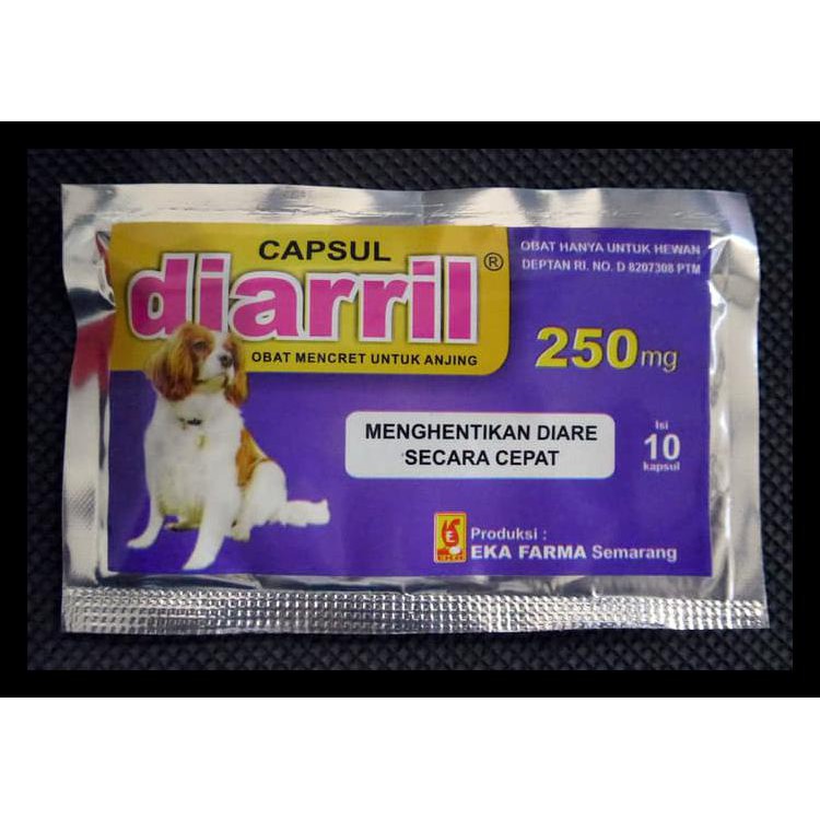Jual Promo Obat Anjing / Ekafarma Diarril Obat Mencret 10 Kapsul Promo ...