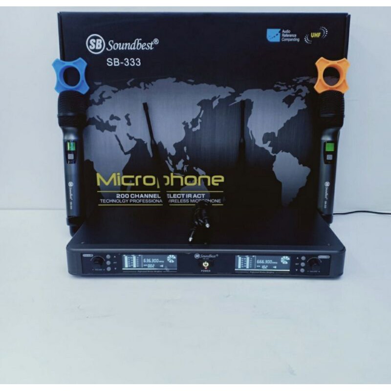 Jual Mic Wireless Soundbest SB-333 | Shopee Indonesia