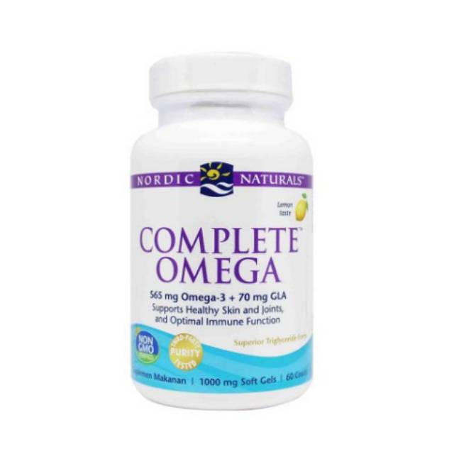 Jual Nordic Complete Omega 369 (Lemon) 60 softgel | Shopee Indonesia