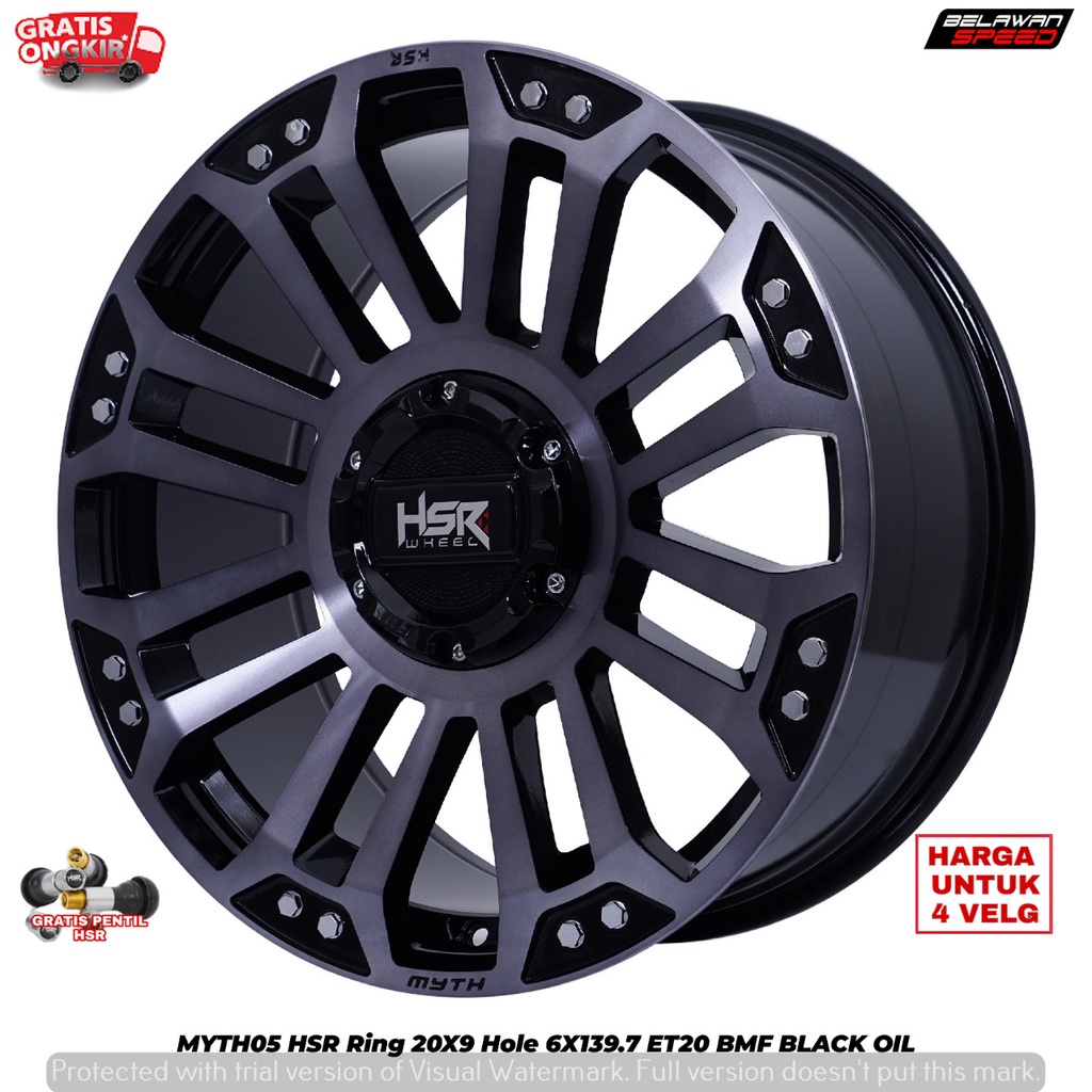 Jual VELG MOBIL MODIFIKASI FORTUNER PAJERO TRITON HILUX DC STRADA ...