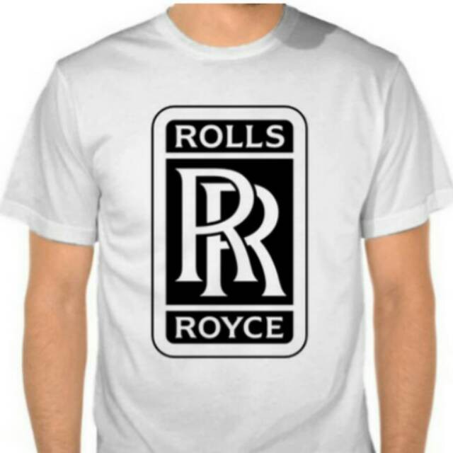 Jual T-shirt - Kaos baju rolls royce white unisex fashion unisex ...