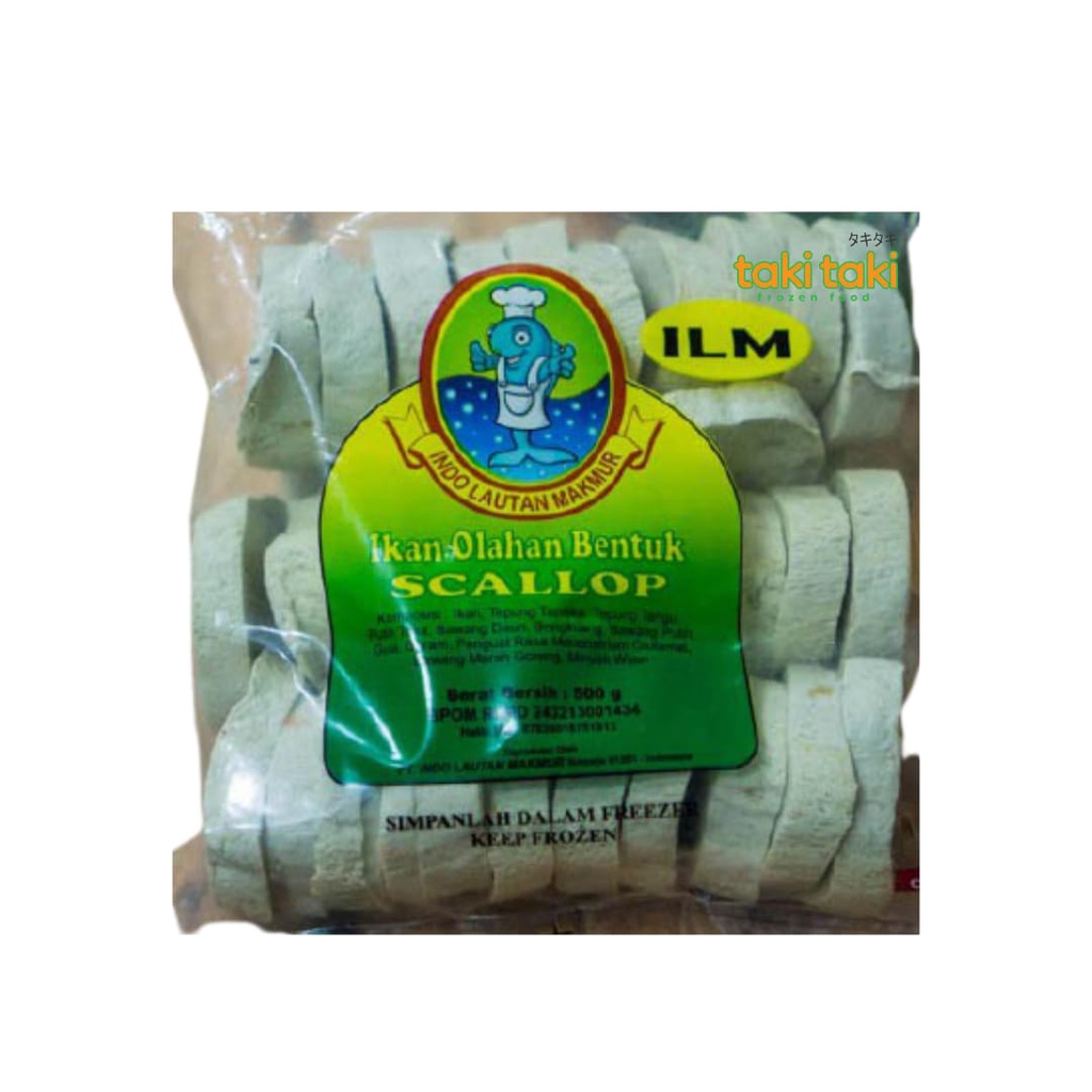 Jual Ilm Scallop, Olahan Ikan Bentuk Scallop, Snack Olahan Ikan ...
