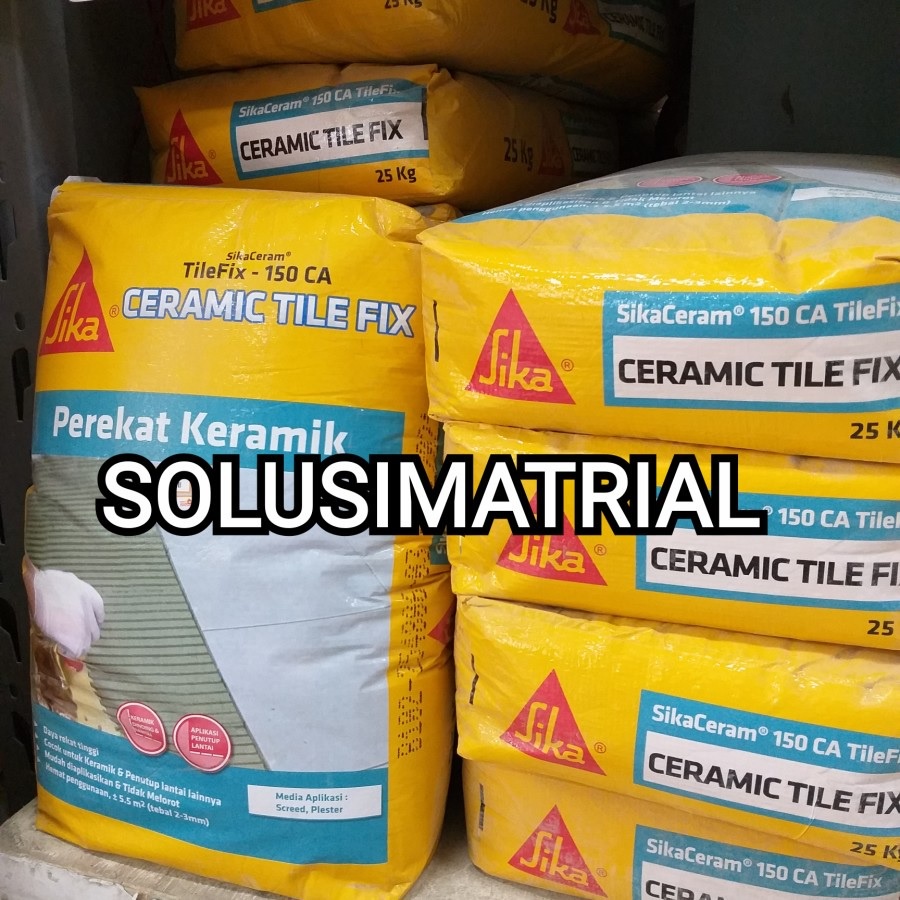 Jual SIKACERAM 150CA / SIKA CERAM 150 CA LEM KERAMIK GRANITE 25KG ...