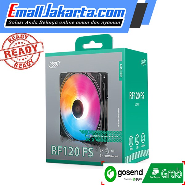 Jual DEEPCOOL FAN RF120 FS RGB LED 3in1 Kipas Pendingin komputer pc ...