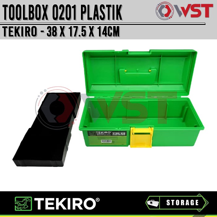 Jual Tekiro Toolbox Plastik TB 901 0201 / Kotak Perkakas / Tool Box | Shopee Indonesia