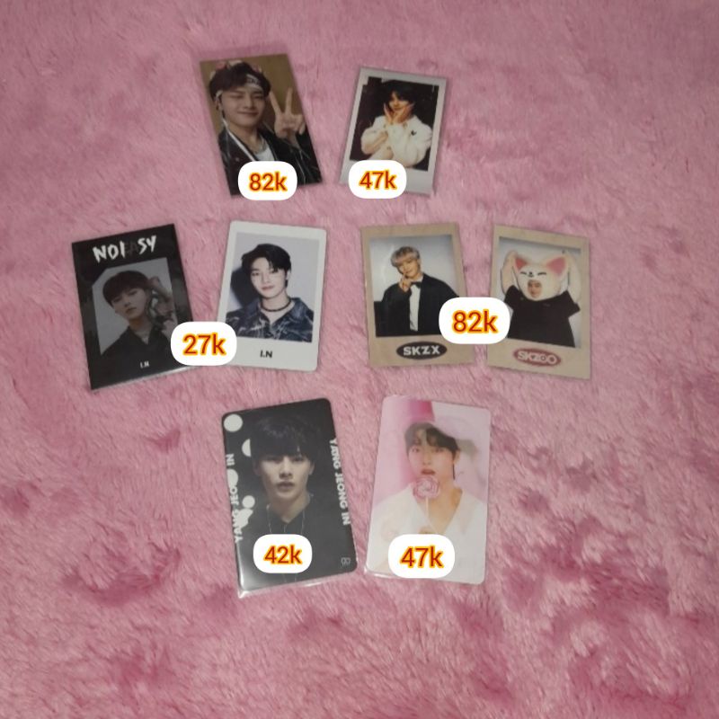 Jual all about stray kids skz i.n ayen yang jeongin photocards mixtape ...