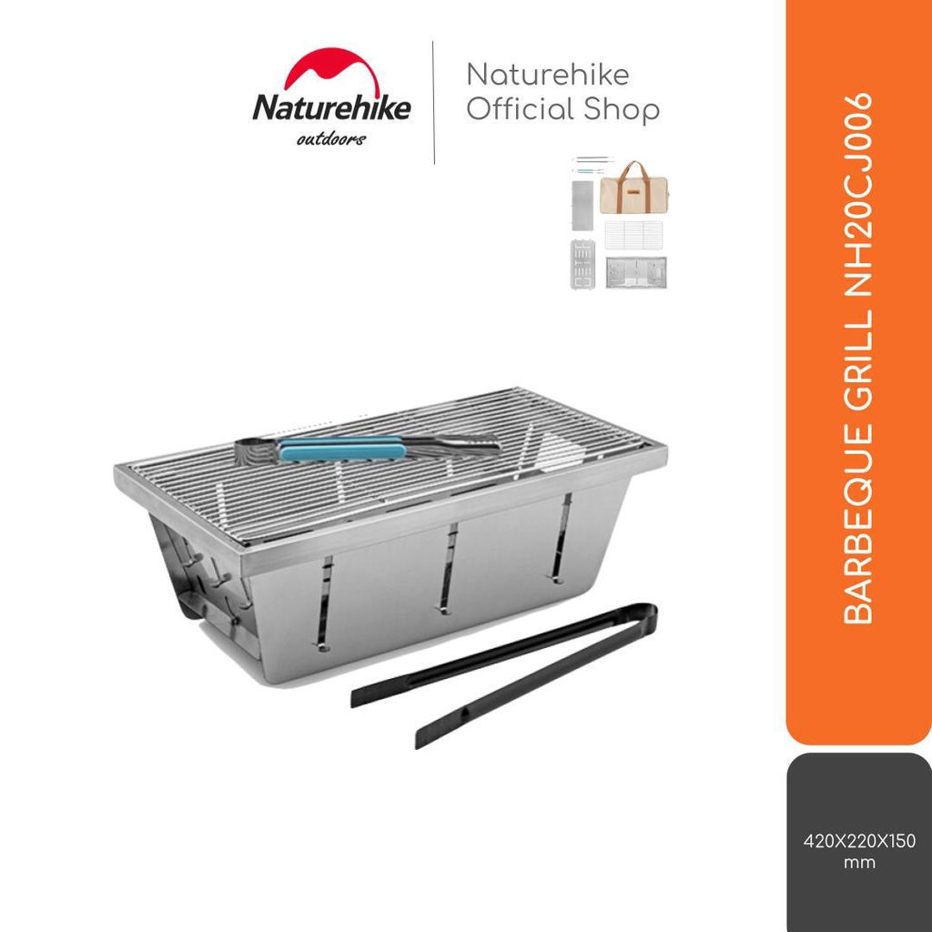 Jual Naturehike Barbeque Grill Nh20Cj006 Tempat Kayu Bakar Arang Bbq ...