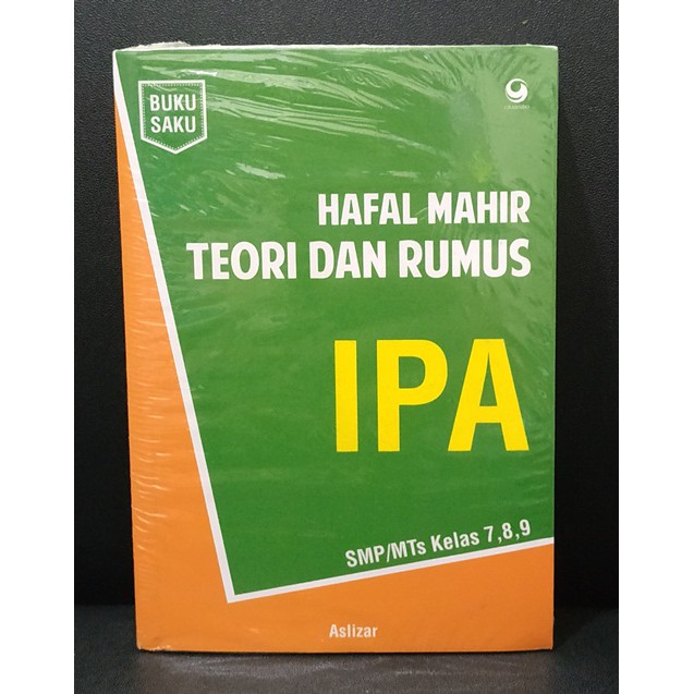 Jual Buku Saku Hafal Mahir Teori dan Rumus IPA Untuk SMP Kelas 7,8,9 ...