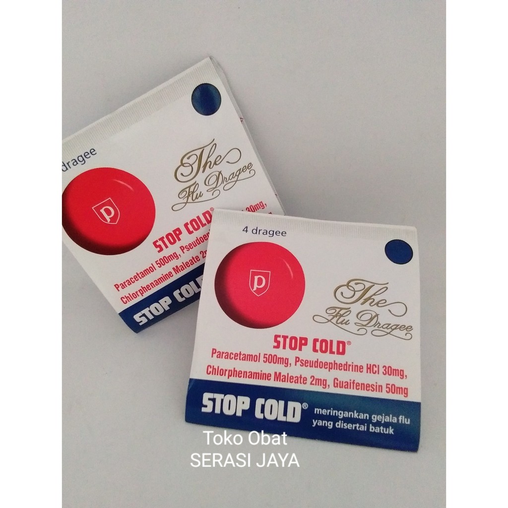 Jual Stop Cold 4 Tablet Obat Flu & Batuk | Shopee Indonesia
