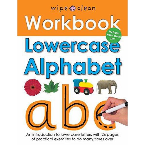 Jual Wipe Clean Workbook Lowercase Alphabet (includes wipe-clean pen ...