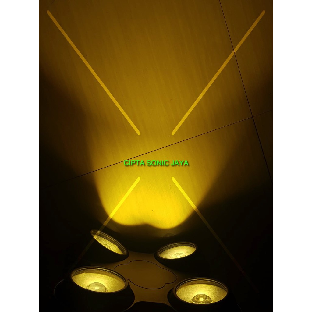 Jual LAMPU MINI BRUTE 4 X 100 WATT WARM WHITE OUTDOOR WATERPROOF ...