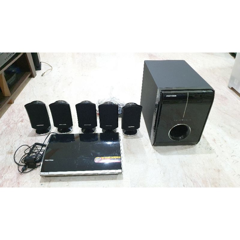 Jual Home Theater Polytron PHT 160 5.1 | Shopee Indonesia