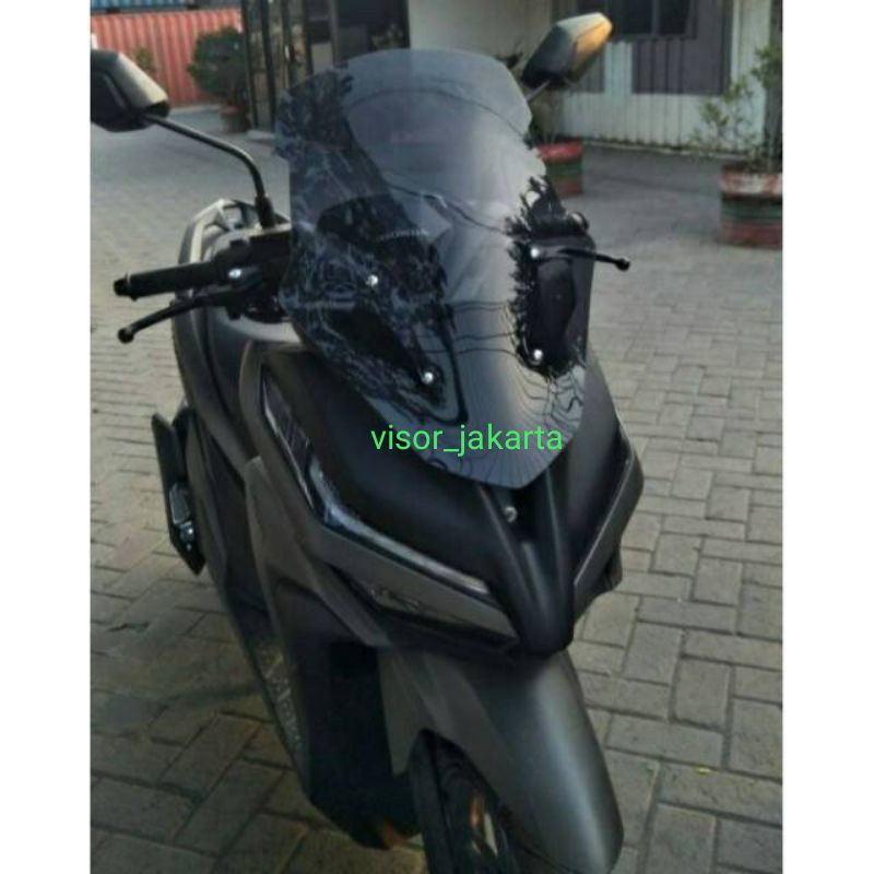 Jual Frame windshield Honda Vario 125/150 LED 2018/2019/2020 tameng ...