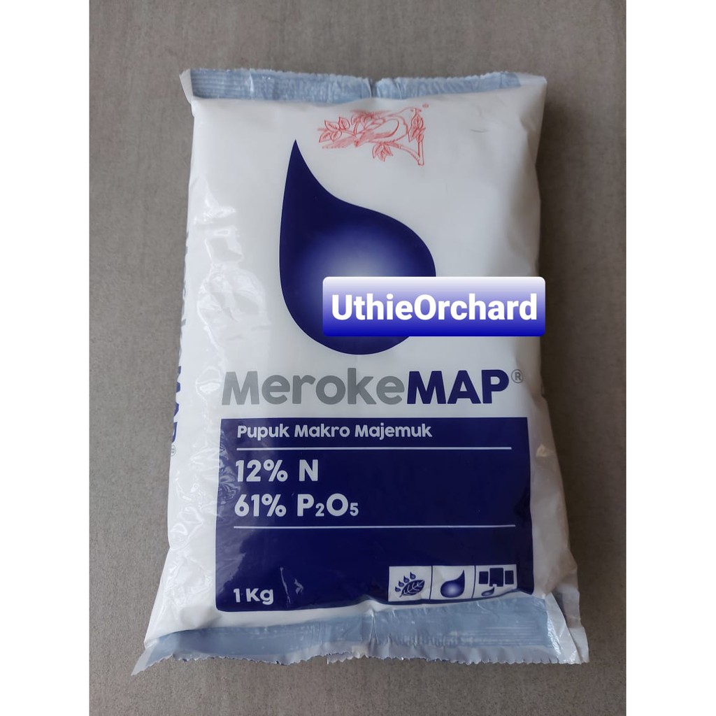 Jual Meroke MAP (MerokeMAP) Mono Ammonium Phosphate 1 kg (Hydroponic ...