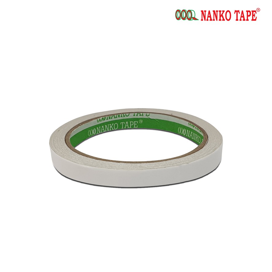 Jual Nanko Double Tape 12 mm x 12 m Putih (6pcs) | Shopee Indonesia