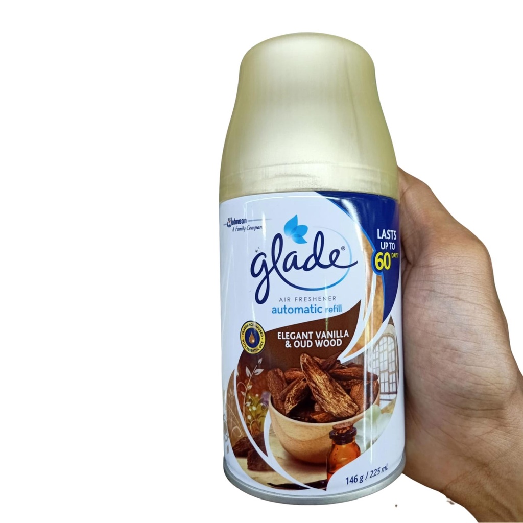 Jual Glade Air Freshneer Automatic Refill Pengharum Ruangan 146gr Semprot 225ml | Shopee Indonesia