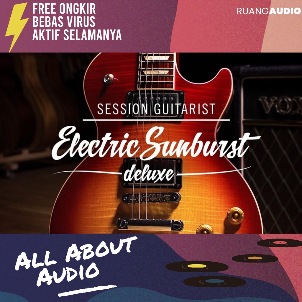 Jual VSTi NATIVE INSTRUMENTS SESSION GUITARIST ELECTRIC SUNBURST KONTAKT ( Full Activated ...