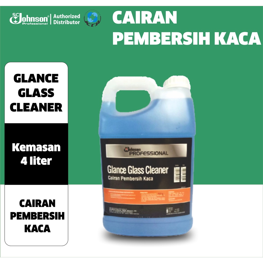 Jual SC Johsnon Glance Glass Cleaner - Pembersih Kaca (4 Liter ...