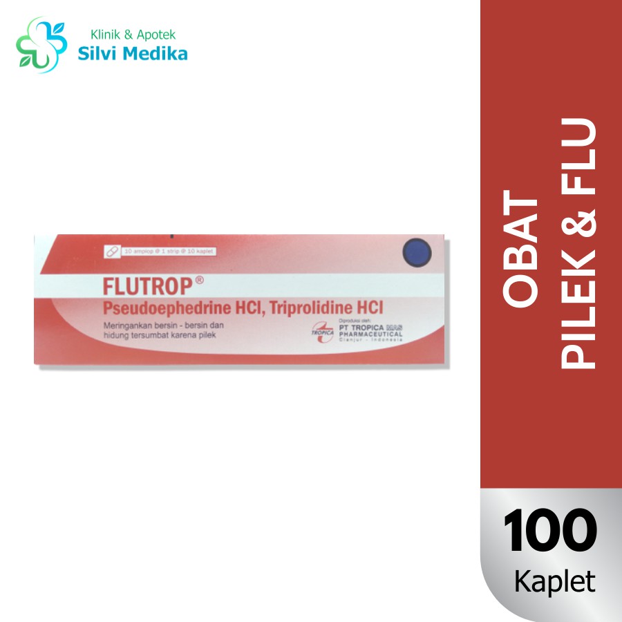 Jual Flutrop Tablet (Obat Flu) PERBOX | Shopee Indonesia