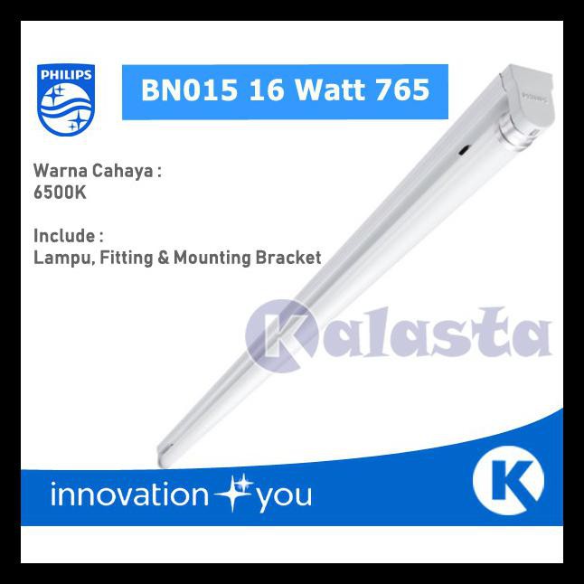 Jual BAYAR DI TEMPAT Lampu Philips TL LED Bn015C 16w 16 watt 1200mm ...