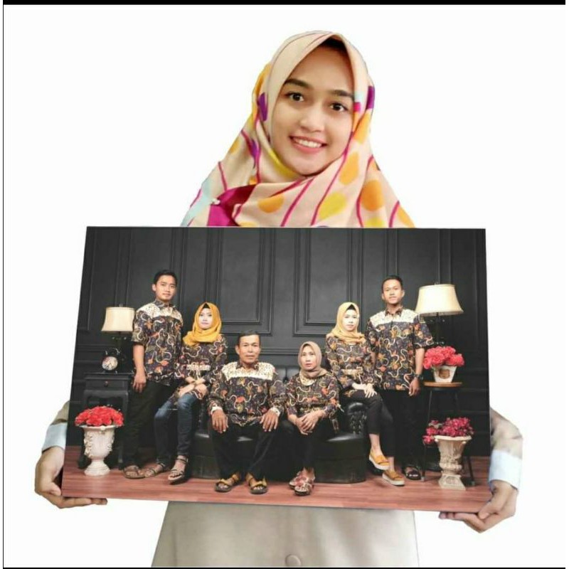 Jual Cetak pajangan dinding plus bingkai custom foto sendiri 30x45cm ...