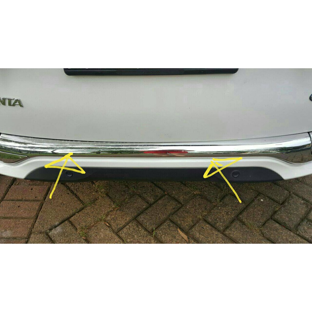 Jual GARNISH GARNIS LIST CHROME BUMPER BELAKANG SIENTA | Shopee Indonesia