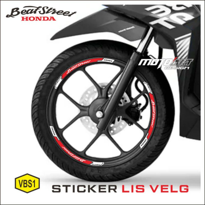 Jual sticker velg honda beat street | Shopee Indonesia