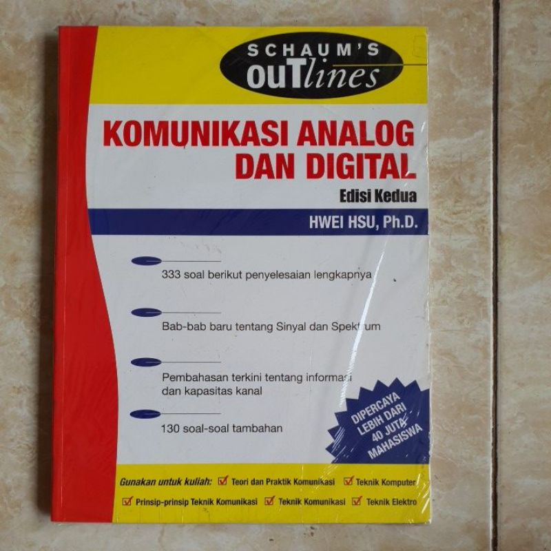 Jual ORIGINAL SCHAUMS OUTLINES KOMUNIKASI ANALOG DAN DIGITAL | Shopee Indonesia
