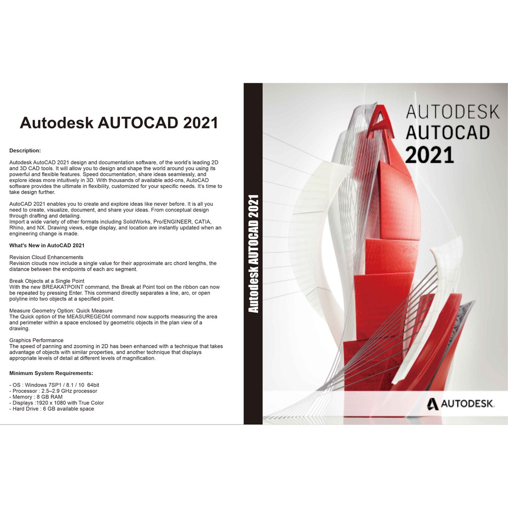 Jual DVD CAD 2021 X64 FULL VERSION JAMIN MURAH MERIAH BOS | Shopee ...