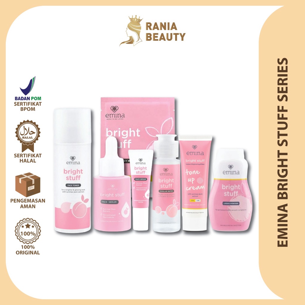 Jual Emina Bright Stuff Series | Rania Beauty | Shopee Indonesia