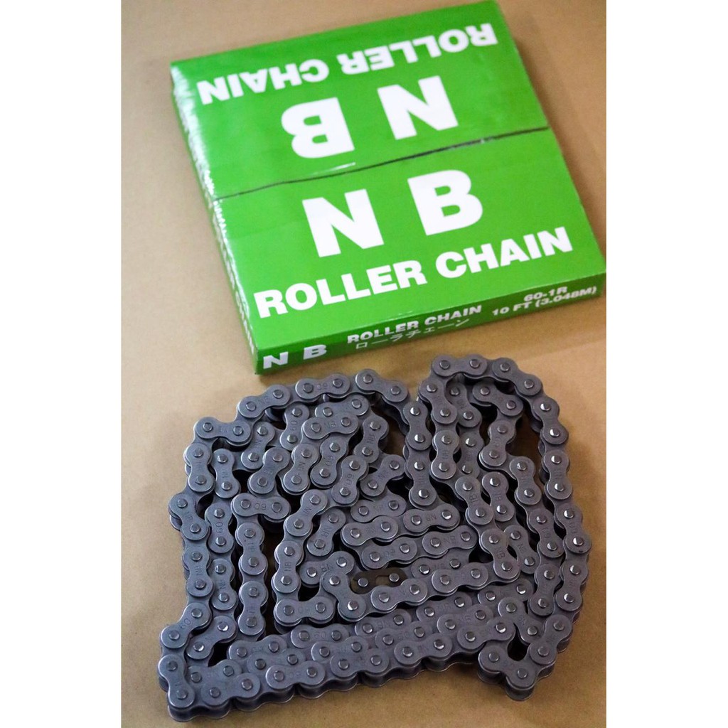 Jual Rantai - Roller Chain NB RS 50 - 1R 10FT | Shopee Indonesia