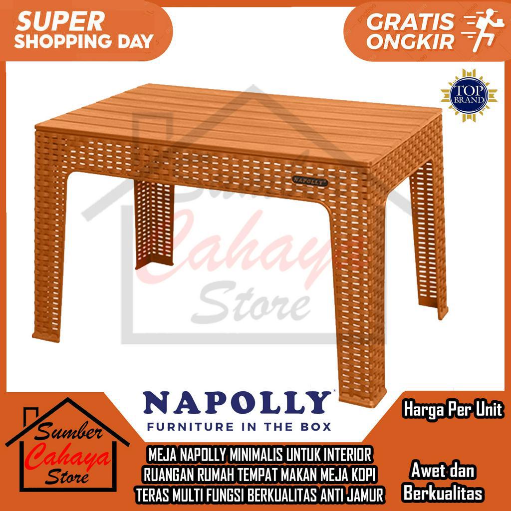 Jual Meja Napolly Minimalis Mejaa Napoly Napolli Napoli 7045 Plastik ...