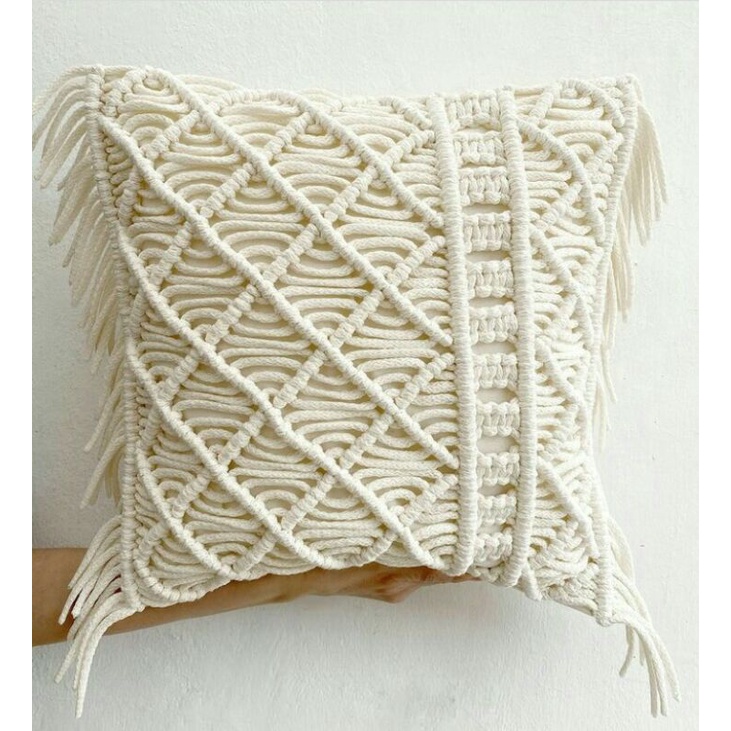 Jual Macrame Cover Pillows 06 | Shopee Indonesia