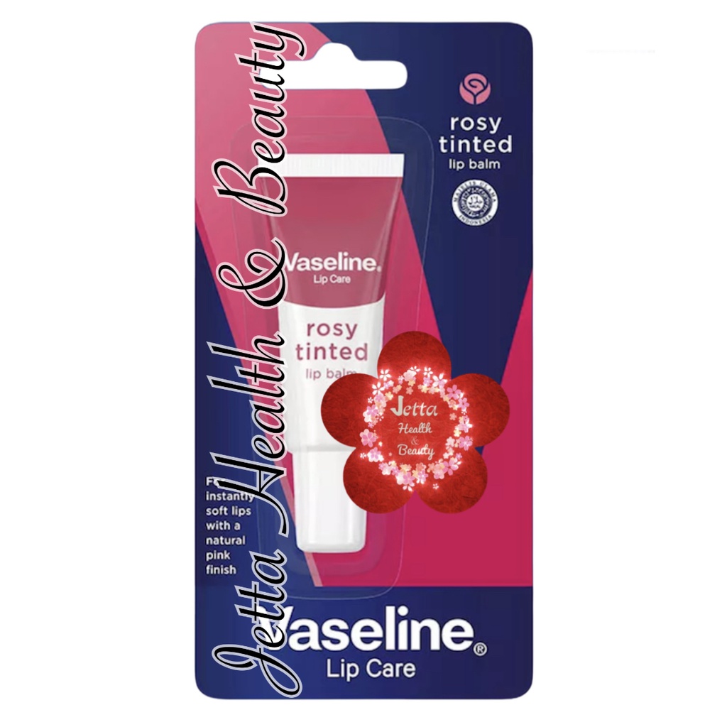 Jual Vaseline Lip Care Pelembab Pencerah Bibir Original or Rosy Tinted Lip Balm 10g or Vaseline ...