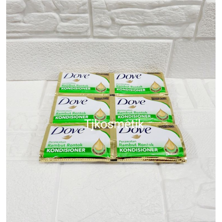 Jual Dove Kondisioner Perawatan Rambut Rontok Sachet | Shopee Indonesia