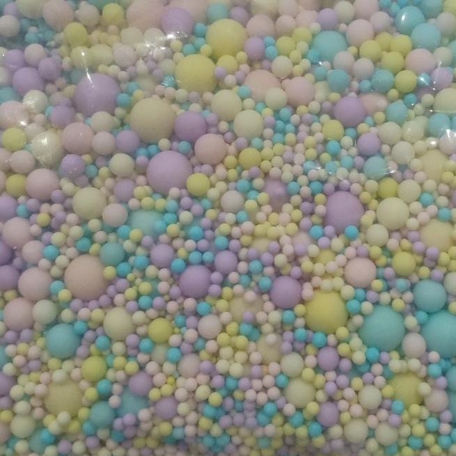 Jual SPRINKLE KUE TRIMIT / SPRINKLE MUTIARA MIX SIZE KEMASAN 5 GRAM ...