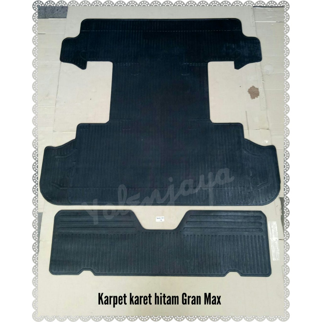Jual Karpet Karet Hitam Gran Max ( tengah dan belakang ) | Shopee Indonesia