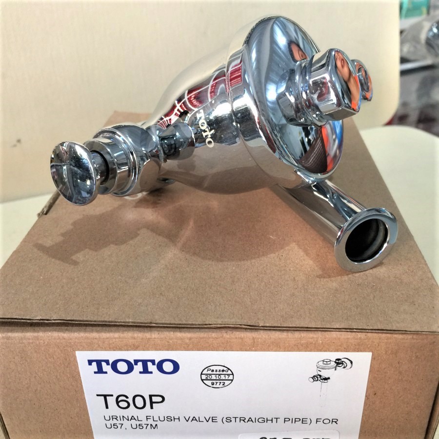 Jual KRAN URINOIR TOTO T60P / T 60 P (U/ U57 & U57M) - URINAL FLUSH VALVE / PUSH KRAN URINAL ...