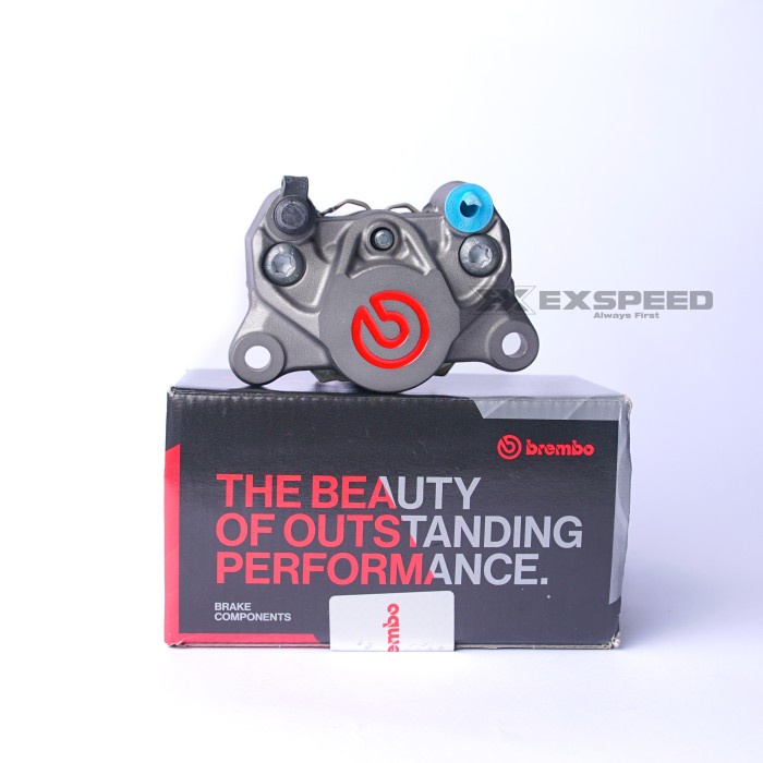 Jual CALIPER/KALIPER BREMBO 2P/2PISTON RED LOGO ORIGINAL ITALY | Shopee Indonesia