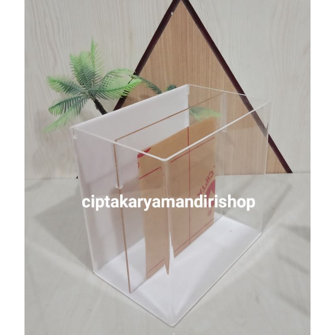 Jual Soliter 15 x 10 x 15 Putih santan Sekat / soliter cupang / soliter ...