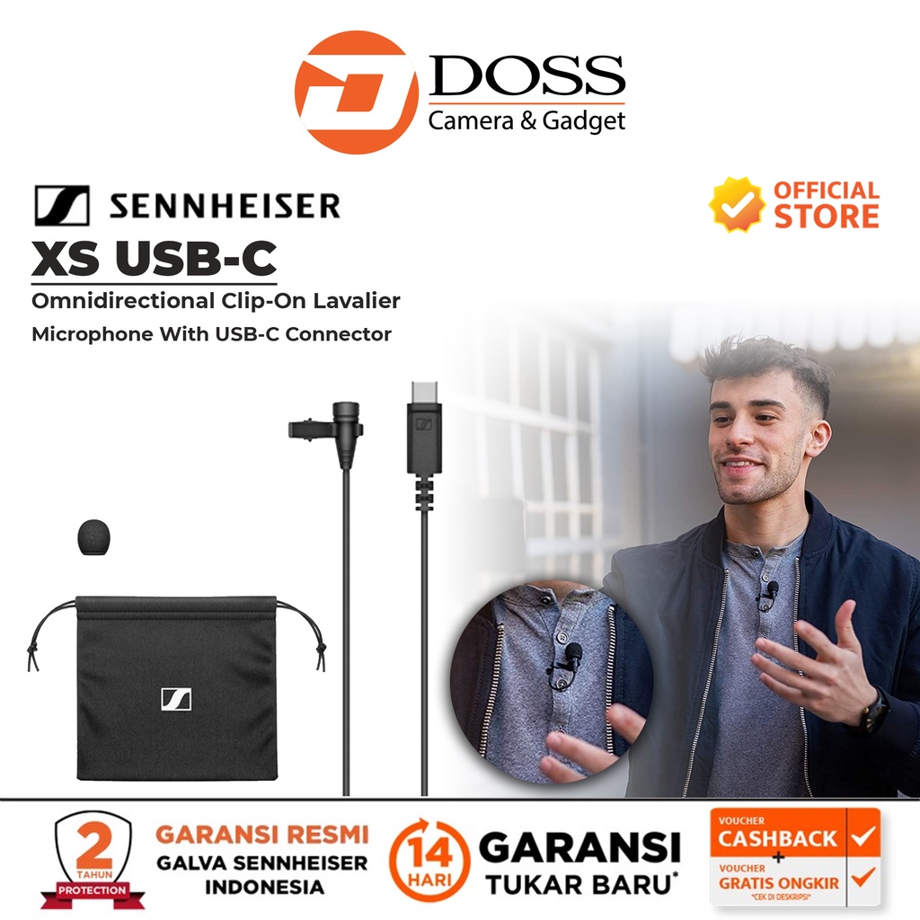 Jual Sennheiser XS USB-C / XS USB C | Shopee Indonesia