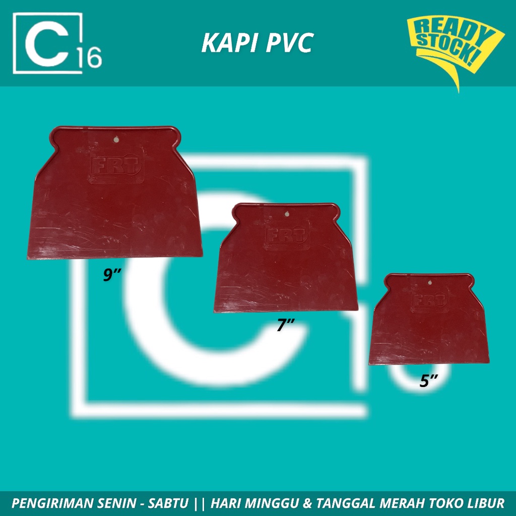 Jual Kape Pvc Plastik / Kape Plastik / Kapi Cat / Skrap Scrap Scraper 5 ...