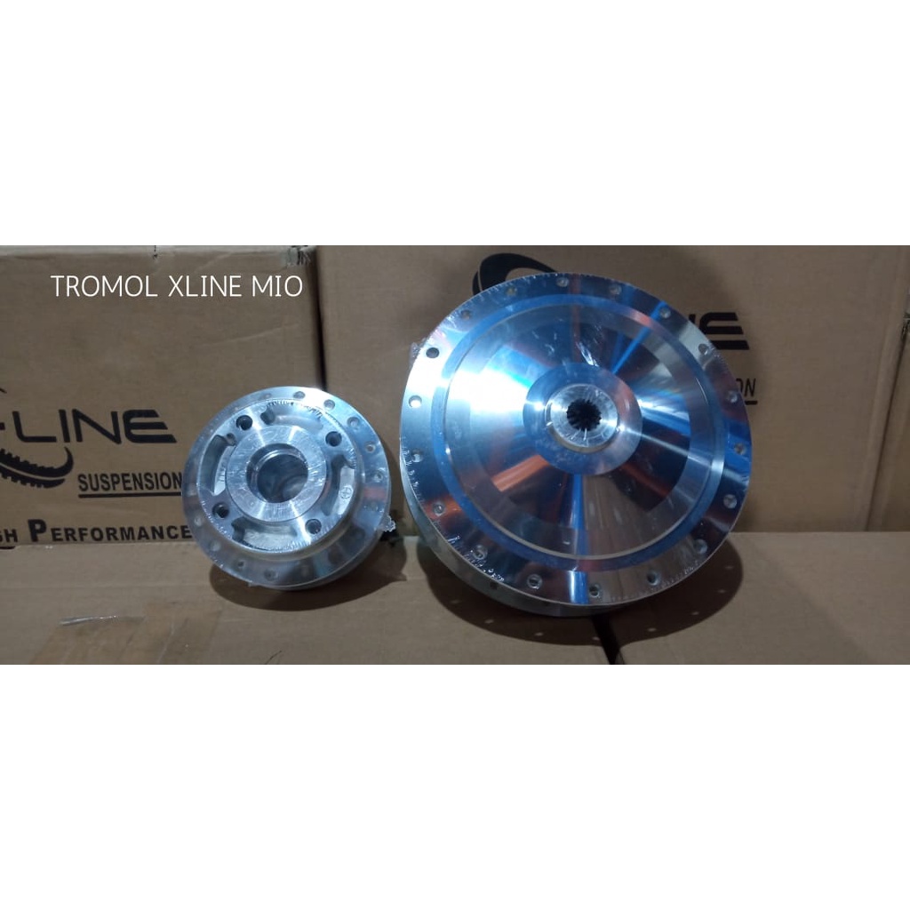 Jual X Line Tromol Set Depan Belakang Mio M3 Ninja 150 Vario125 Crom ...