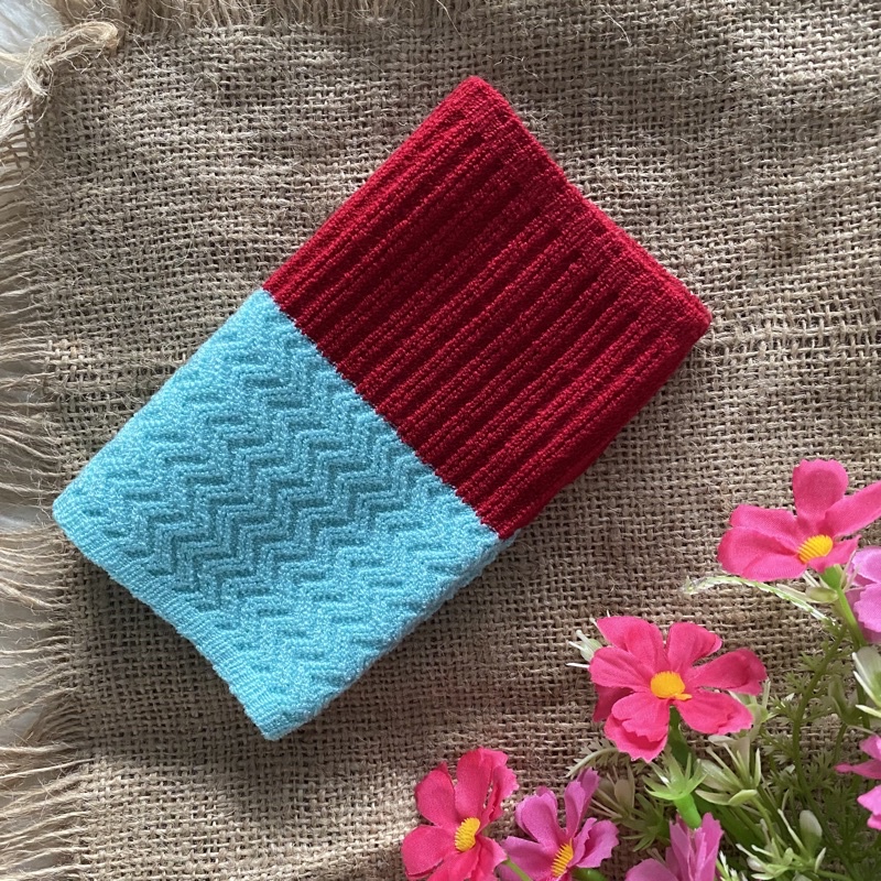 Jual Inner Rajut Premium Twotone Zalur (zigzag dan salur) | Shopee ...
