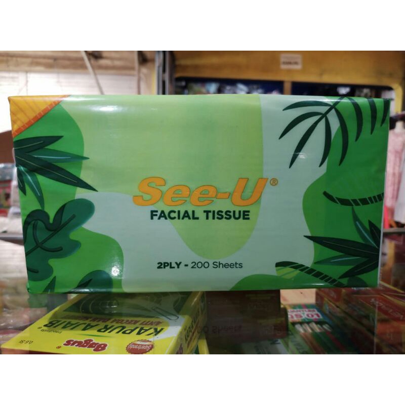 Jual See U Facial Tissue 200sheets | Shopee Indonesia