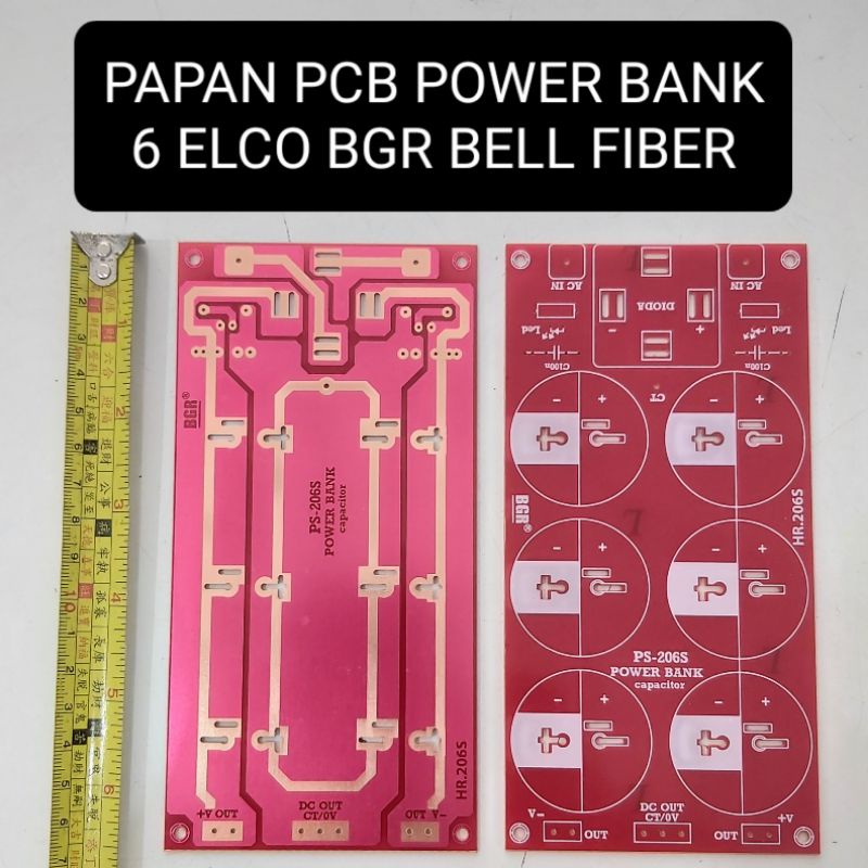 Jual Papan PCB 6 Elco Power Supply Kapasitor | Shopee Indonesia