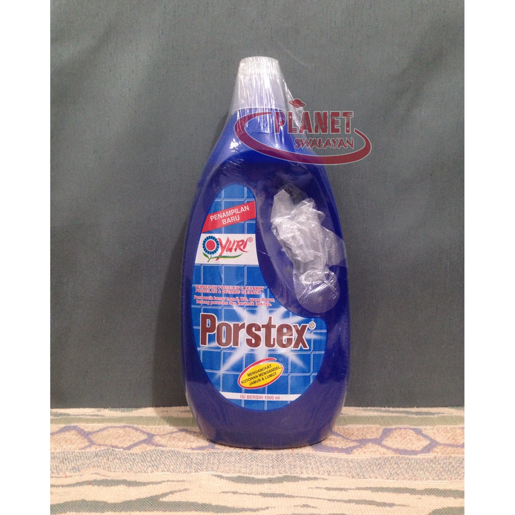 Jual YURI PORSTEX BIRU 1000 ML | Shopee Indonesia