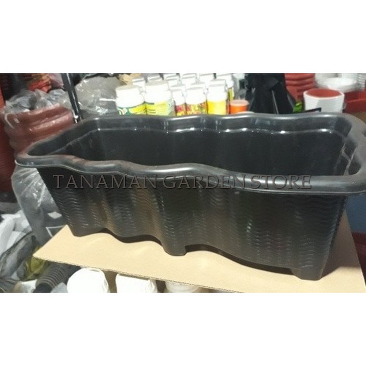 Jual Pot bunga panjang SGP 05 hitam (panjang 50cm) | Shopee Indonesia