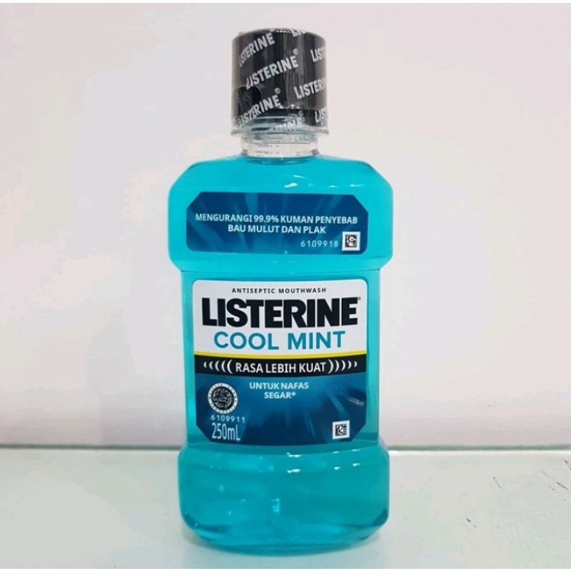 Jual LISTERINE COOL MINT antiseptic mouthwash - rasa lebih kuat untuk ...